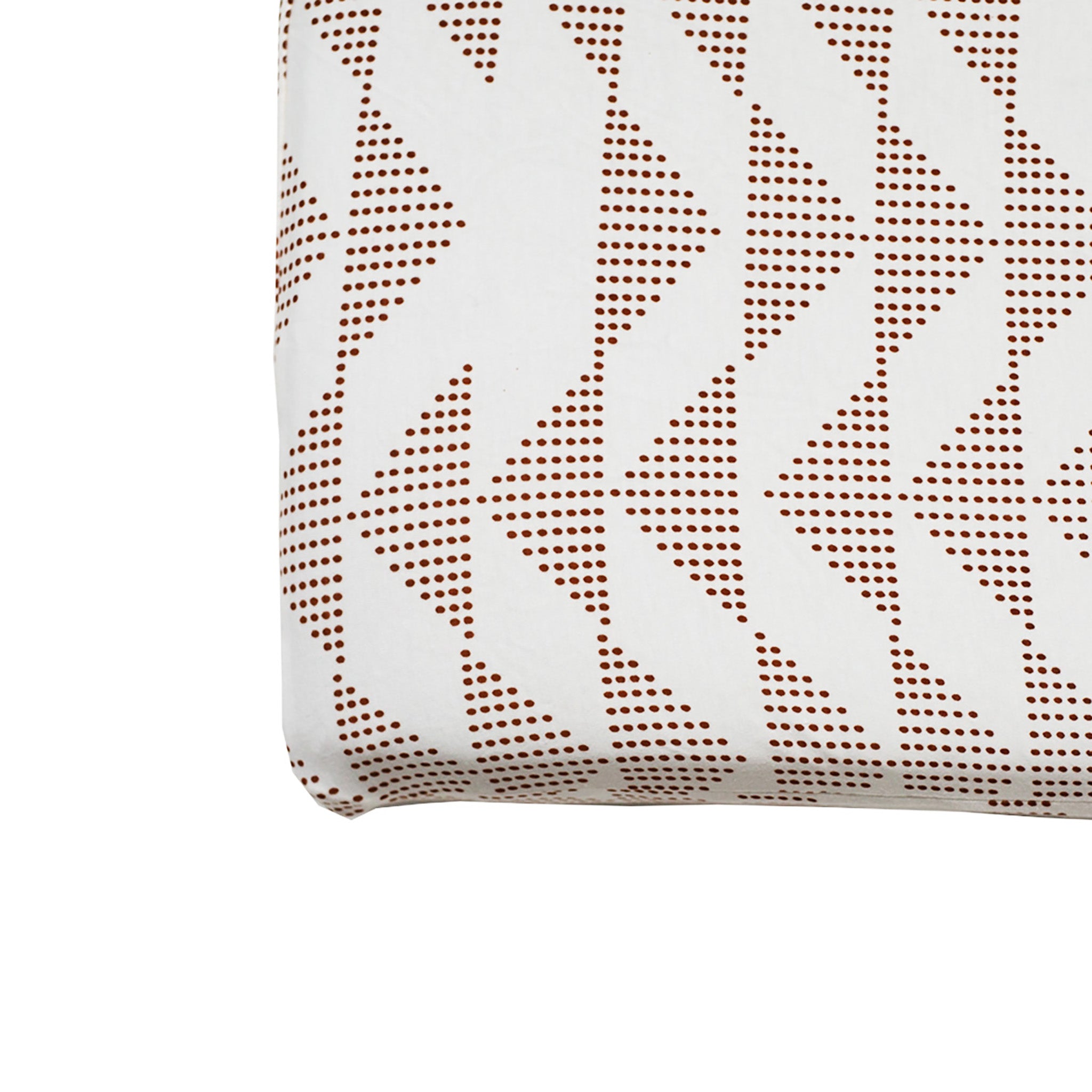 Niiwin Crib Sheet - White/Clay – Indigo Arrows