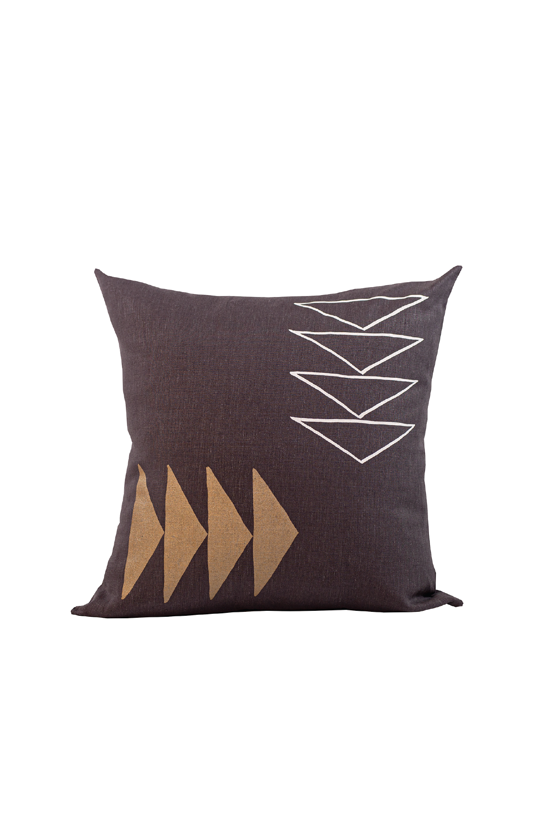 Ishkoday Pillow - Charcoal – Indigo Arrows